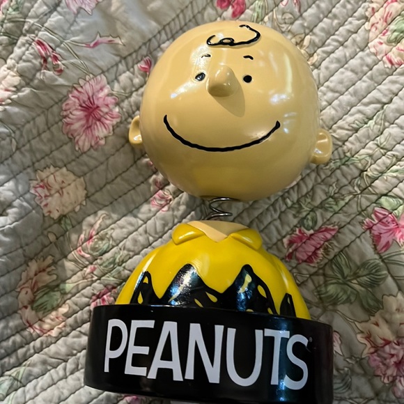 Peanuts | Other | Peanuts Charlie Brown Bobble Head Bank | Poshmark